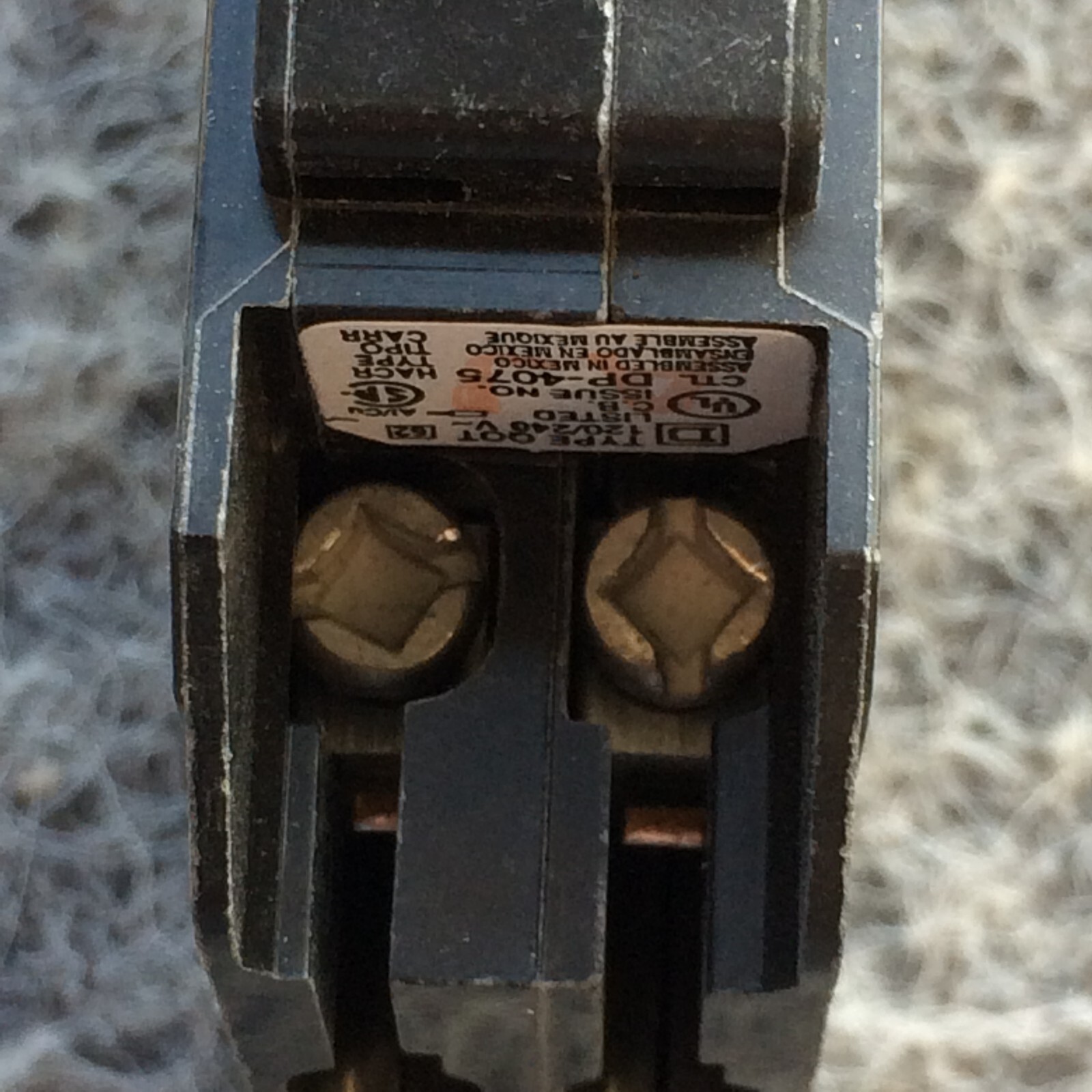 Square D QOT2020 QO2020 1 Pole Mini 20 Amp Tandem Dual Circuit Breaker ...