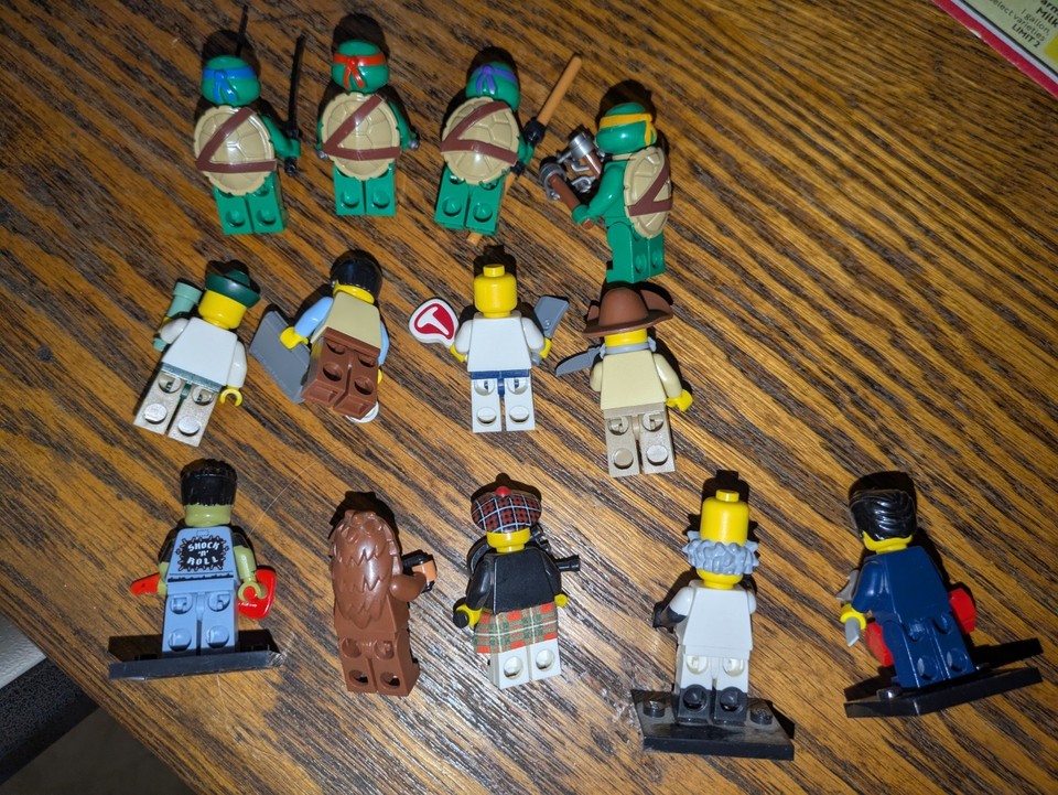 LEGO MINIFIGURES LOT SASQUATCH MECHANIC TMNT | eBay