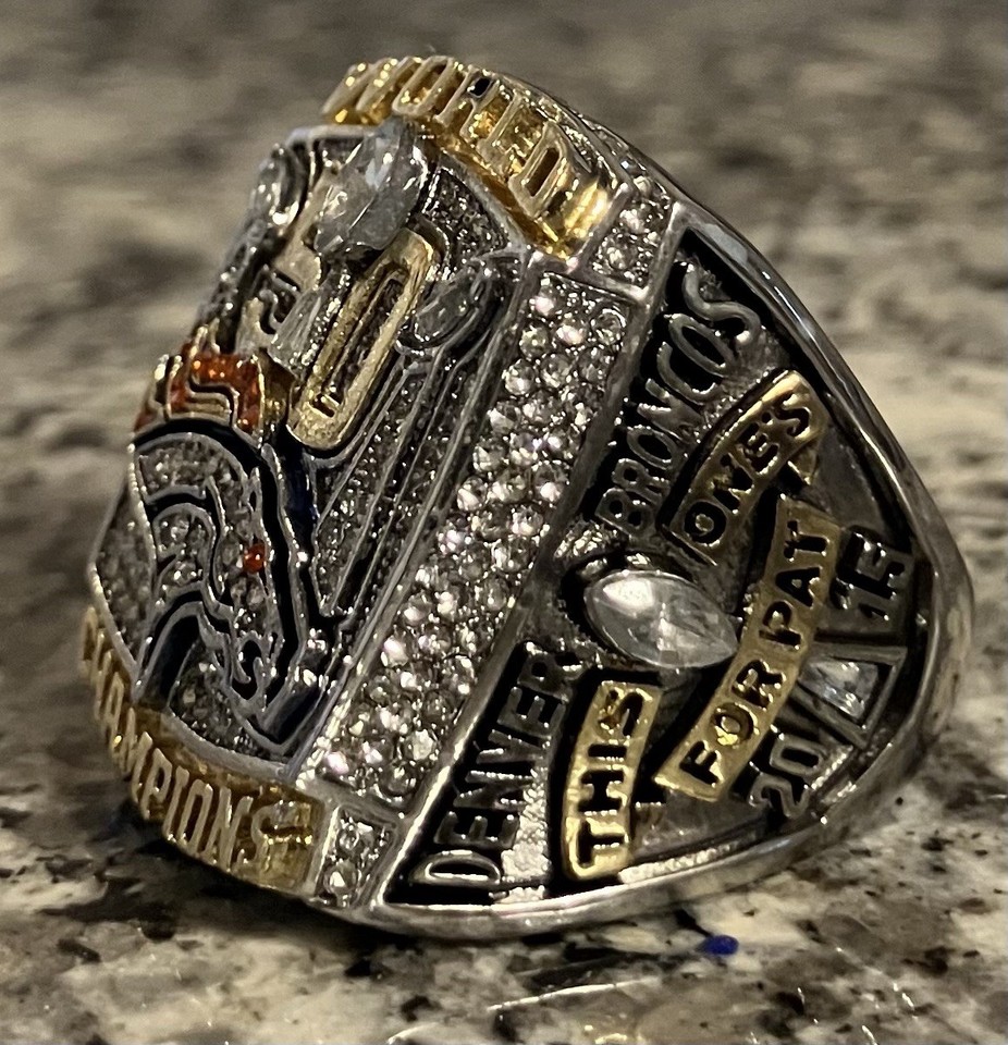 2016 DENVER BRONCOS SUPER BOWL 50 CHAMPIONSHIP RING! | eBay