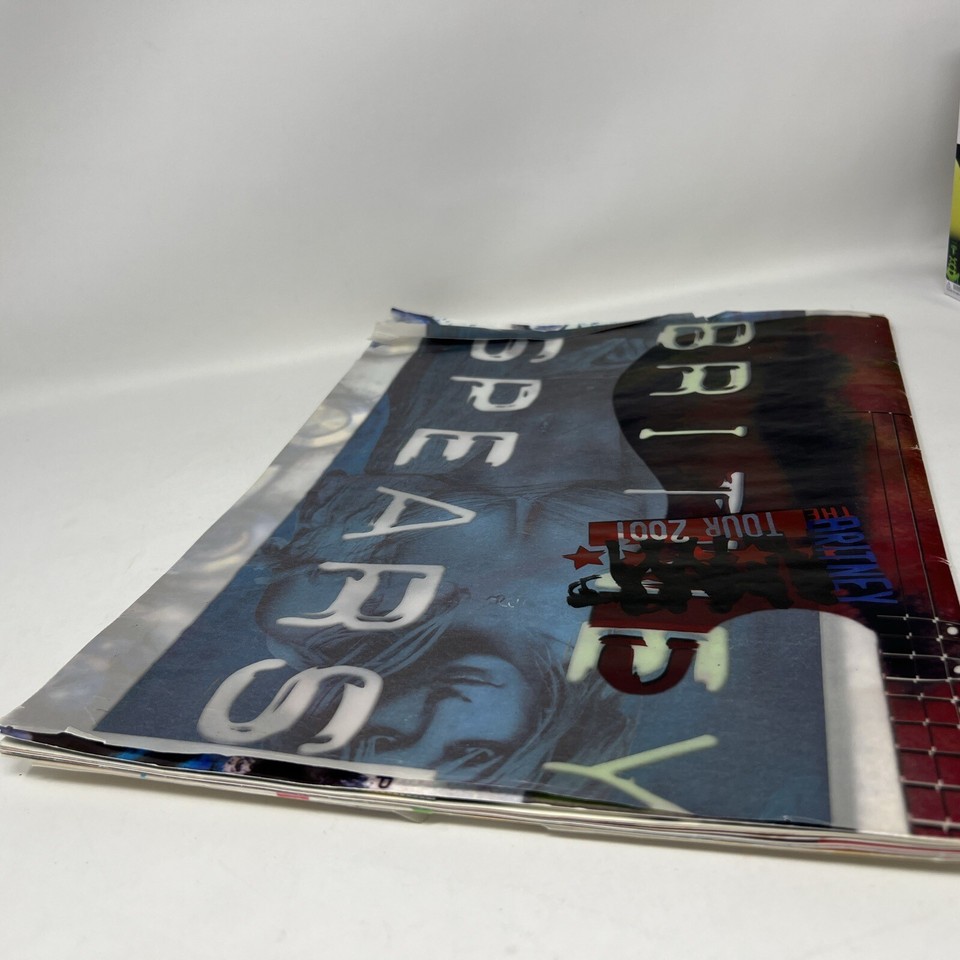 RARE! Britney Spears 2001 Dream Within a Dream Tour Program Book | eBay