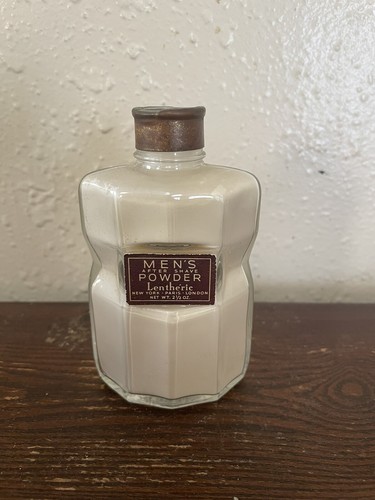 Lentheric Men's After Shave Powder 2.5 Oz New York Paris London Vtg ...