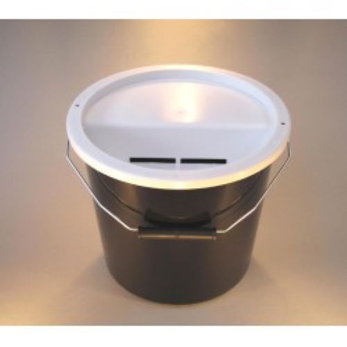 CHARITY COLLECTION DONATION BUCKETS/BOXES + LIDS + LABELS + SECURITY ...