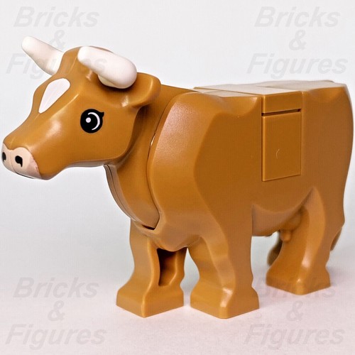 LEGO® Cow Medium Nougat City Town Farm Animal Part Minifigure 60346 ...