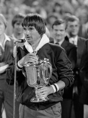 Jimmy Connors on U.S. Open Tennis 1982 Television Old Photo 10 | eBay