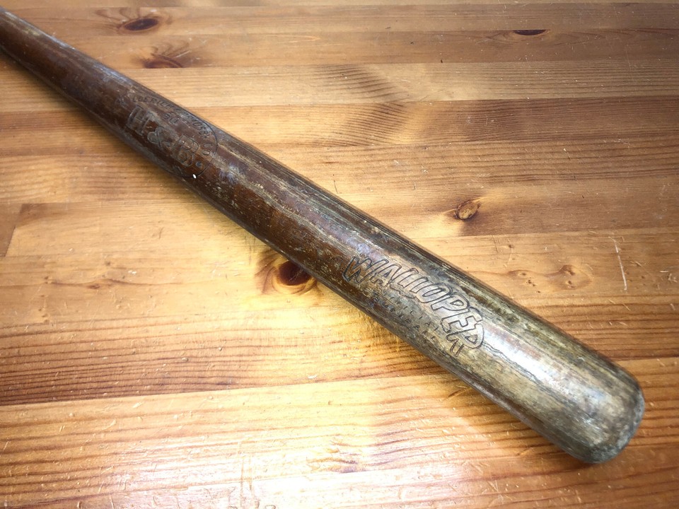 Wooden Wood Baseball & Softball Bat Vintage Oldschool | eBay