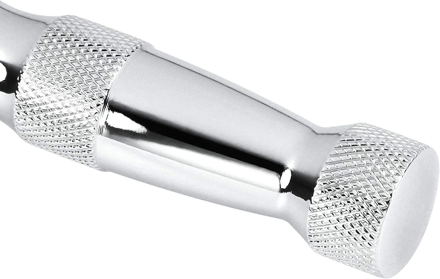 Powerbuilt Stubby Ratchet, Dual Head Ratchet, 1/4 Inch and 3/8 Inch ...