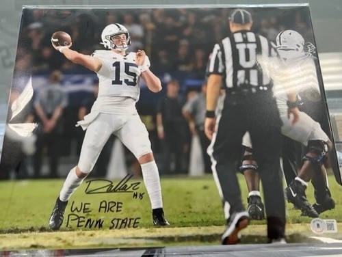 Drew Allar Signed Auto 11x14 Photo Penn State BAS COA | eBay