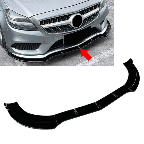 Front Bumper Spoiler Lip For Mercedes Benz CLS Class C218 X218 2014 ...
