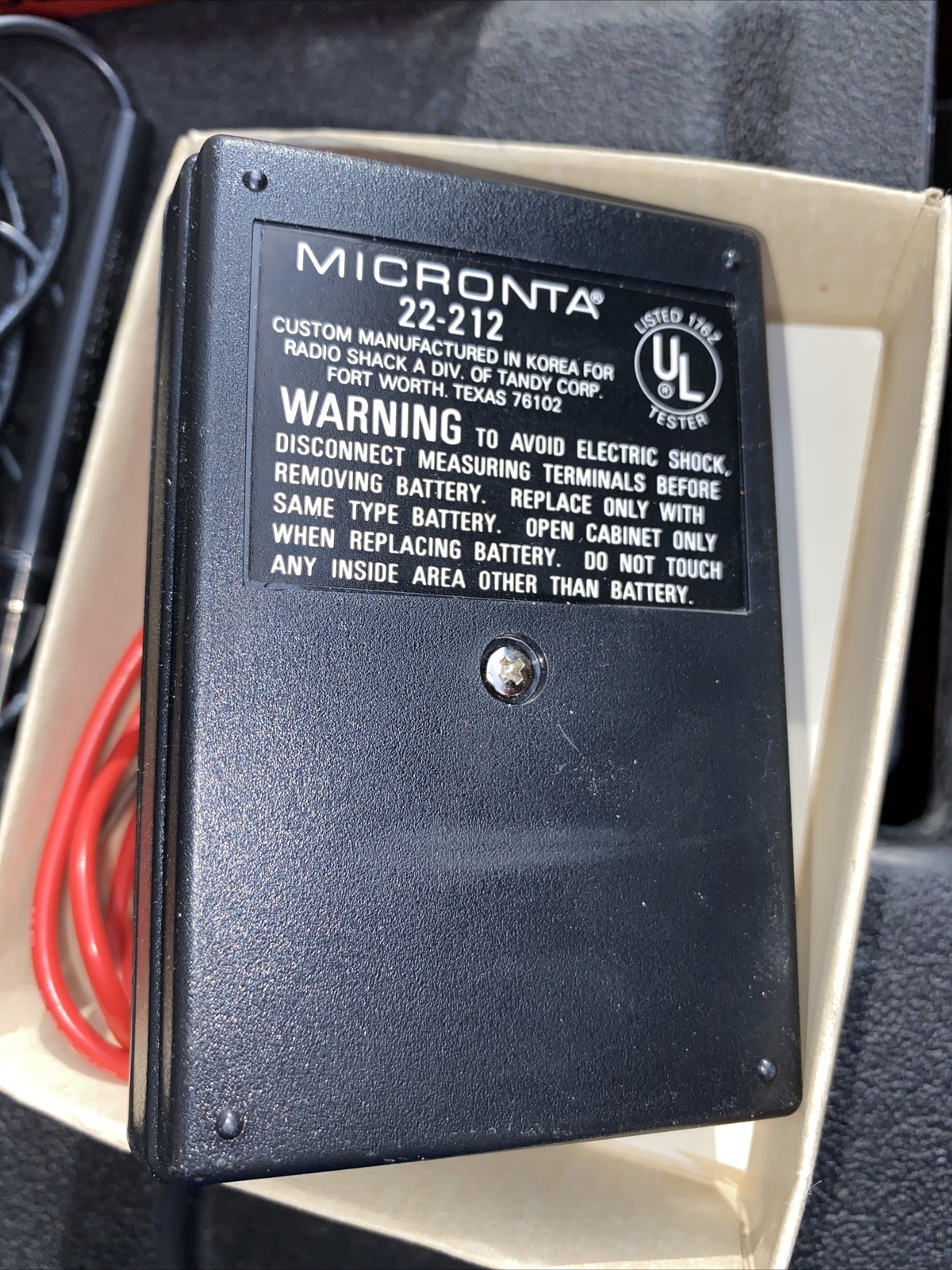 Vintage Micronta 8 Range Multitester Model 22-212 Boxed for sale online ...