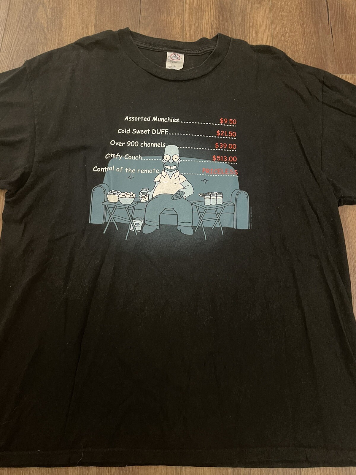 2002 Vtg Homer Simpson TV Control Of The Remote Price… - Gem