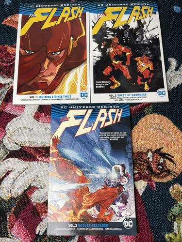 The Flash #1-3 DC Universe Rebirth Collection- Graphic Novels (2017) | eBay