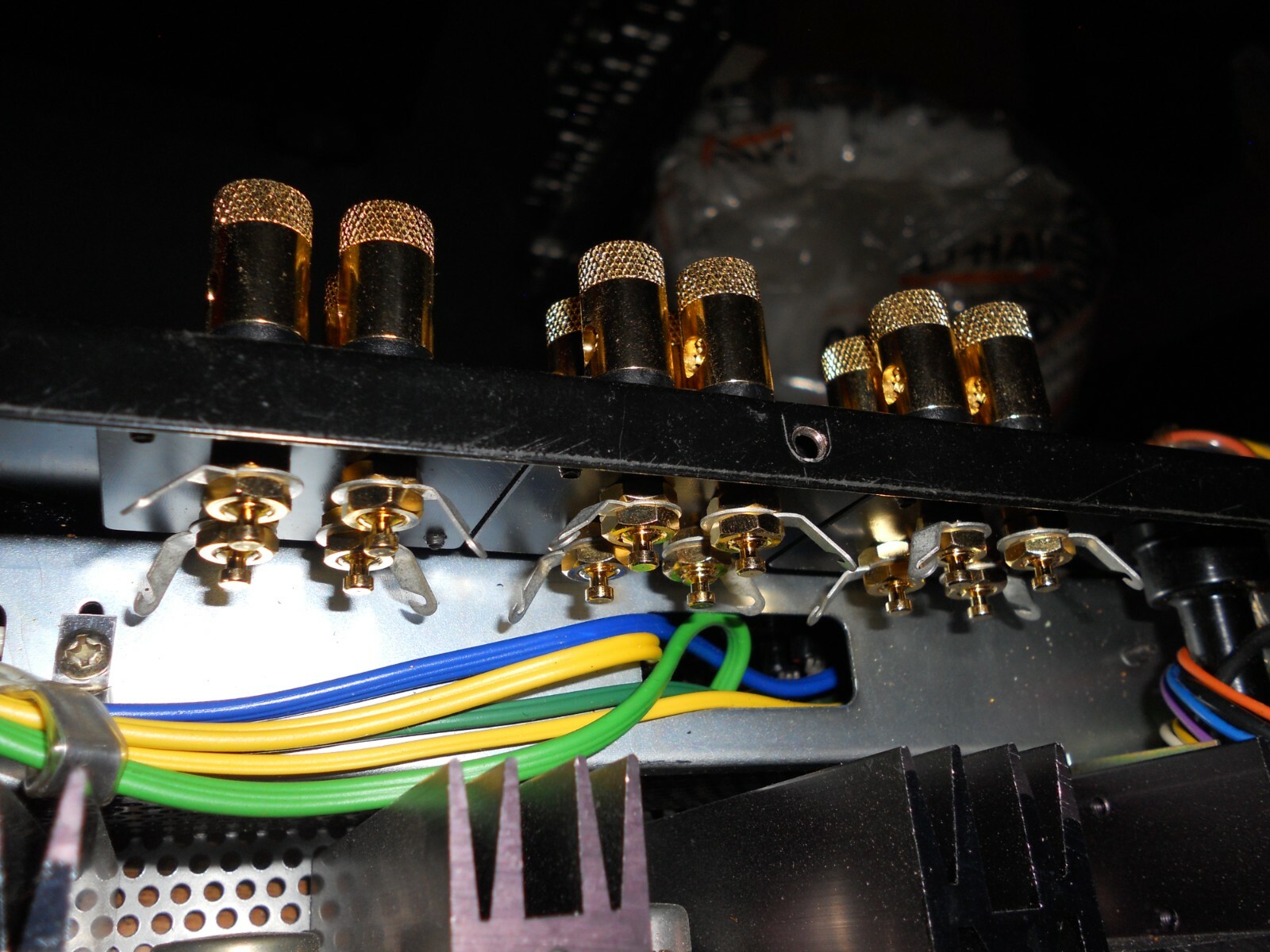 Pioneer- SX-828 QX-9900 New!! Speaker Binding Post!! No-Speaker Plugs ...