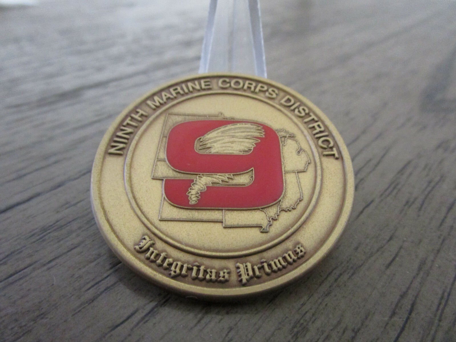 USMC Ninth Marine Corps District Commanding Officer Challenge Coin ...