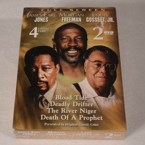 4 Dramas James Earl Jones Morgan Freeman Louis Gosset Jr. Danny Glover ...