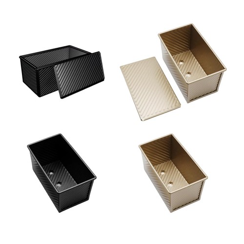 Pullman Loaf Pan Corrugated Bread Toast Box for Toast Baking Homemade ...