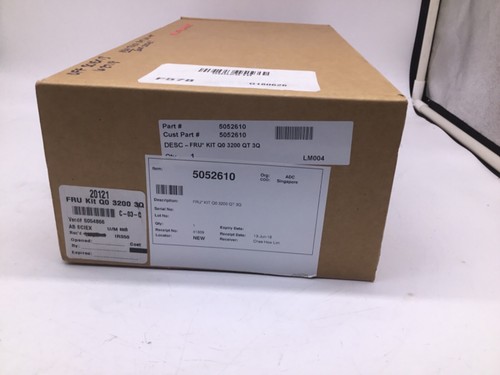 AB Sciex 1007564 FRU KIT 20121 Q0 3200 QT 3Q 5052610 | eBay