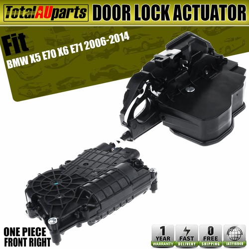 Front Right Door Lock Actuator for BMW E70 E71 X5 X6 With Latch & Soft ...