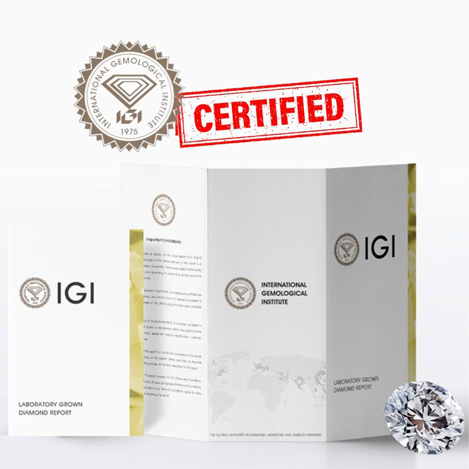 2.00Ct IGI F VS1 OVAL CUT LAB GROWN DIAMOND ENGAGEMENT RING IN 14K ...