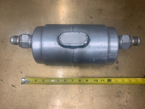 Moon Eelco Vintage Aluminum Fuel Tank Gasser Dragster Gas Cell Nhra ...