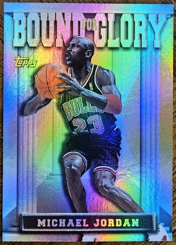 1997 TOPPS BOUND FOR GLORY MICHAEL JORDAN INSERT SP NBA CARD FACTORY ...