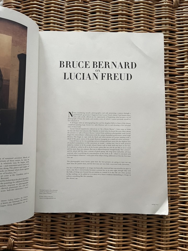 ACNE PAPER MAGAZINE ISSUE 11 AW2010 LUCIEN FREUD HELMUT LANG LEIGH ...