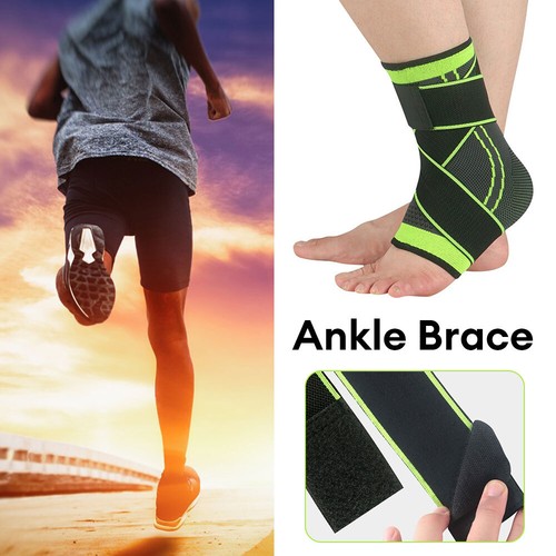1x Ankle Support Brace Strap Bursitis Plantar Fascitis Achilles Tendon ...