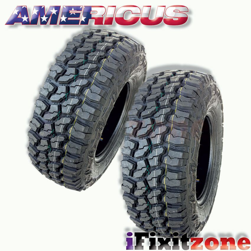 4 Americus Rugged MT LT245/75R17 121/118Q E/10 All Terrain Mud Tires | eBay