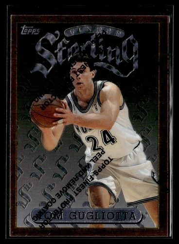 1996-97 Topps Finest Sterling Tom Gugliotta Minnesota Timberwolves #40 ...