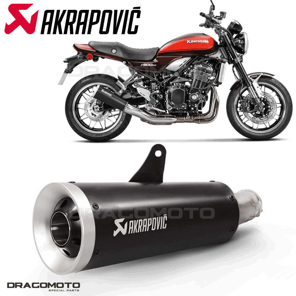 KAWASAKI Z 900 RS 2018-2023 Exhaust AKRAPOVIC Titanium Black KAWASAKI Z 900 RS 2018-2023 Exhaust AKRAPOVIC Titanium Black