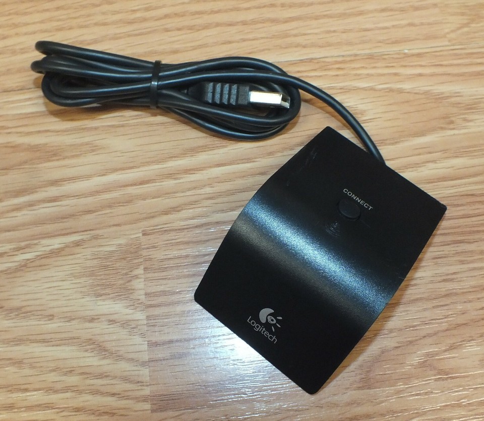 Logitech (MK300) Black RF Wireless Desktop Keyboard P/N 820-001952 w ...