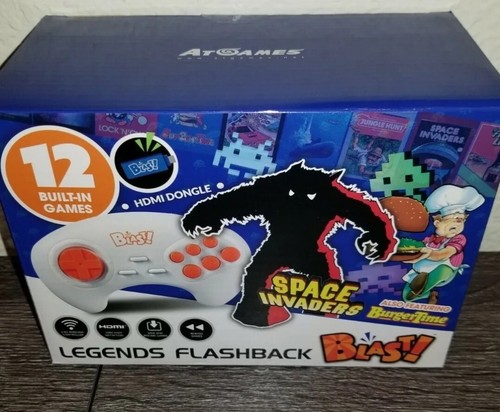 BRAND NEW AtGames Legends Flashback Blast Space Invaders Jungle Hunt ...