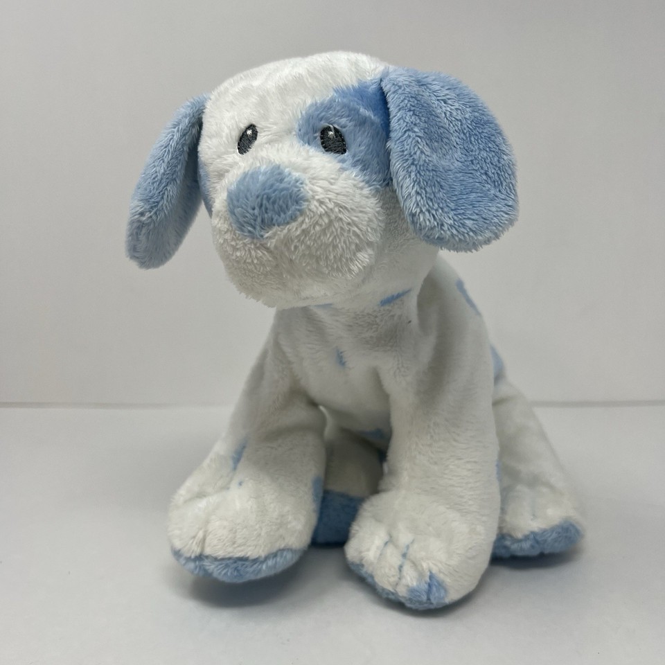 Ty Pluffies BABY PUPS Puppy Dog Plush Stuffed Animal Blue & White 8 ...
