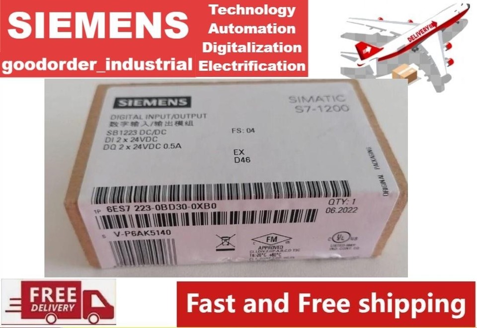 Siemens 6ES7 223-0BD30-0XB0 / 6ES7 223-0BD30-0XB0 Digital Input/output ...