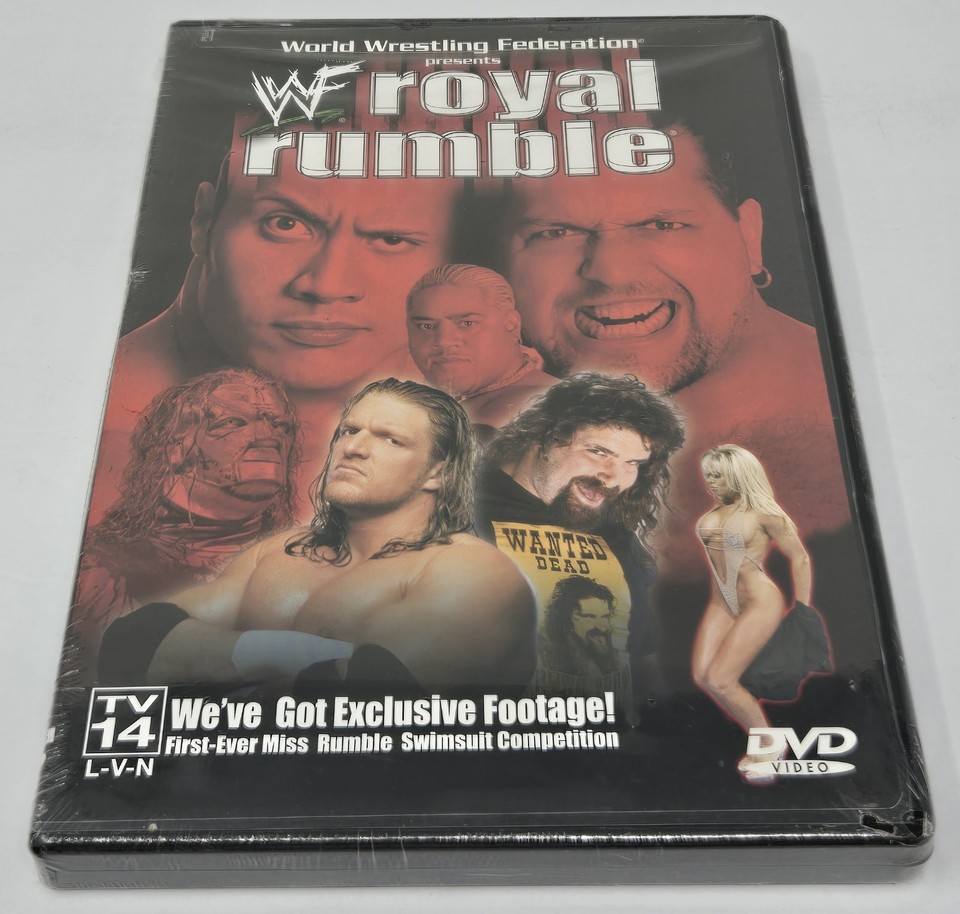 WWE WWF "Royal Rumble" 2000 DVD BRAND NEW SEALED | eBay