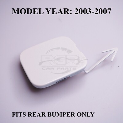 Nissan 350Z Z33 Rear Bumper Tow Hook Cover Towing Eye Cap 2003-2007 ...