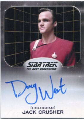 2016 Star Trek The Next Generation - DOUG WERT - Autograph - JACK ...