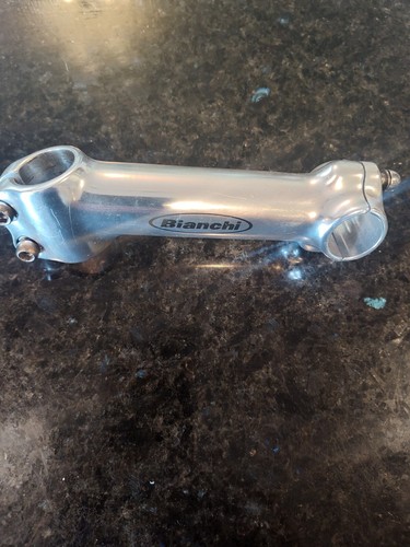 Vintage Bianchi Road Bike/MTB Stem Silver 1" Threadless | eBay