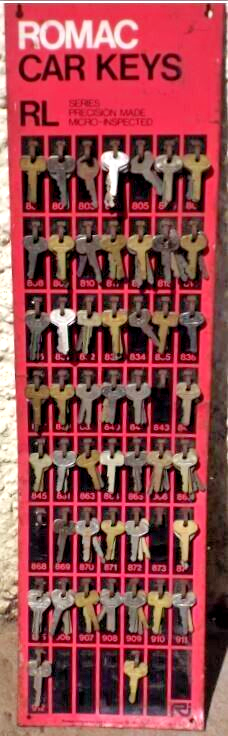 Classic Car Keys RL series ROOTES HILLMAN HUMBER etc New Old Stock ...