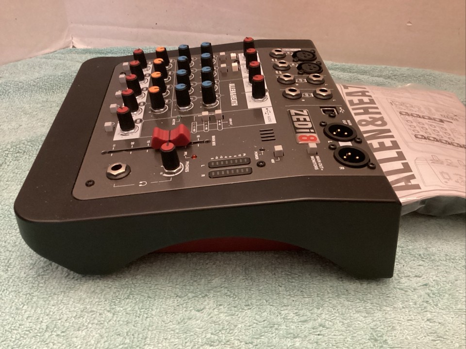 Allen & Heath ZEDi-8 Compact Hybrid Mixer/USB Interface Free Shipping ...