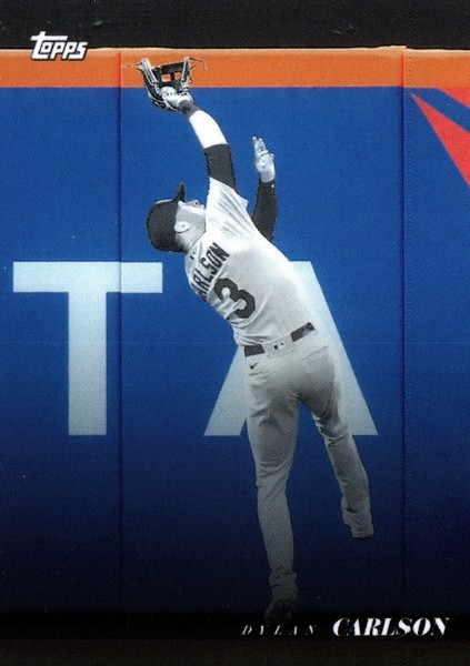 2022 Topps Black & White - Background Color #94 Dylan Carlson /49 for ...