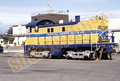Vtg Train Slide 7 Ventura County Railway Engine Y1C188 | eBay