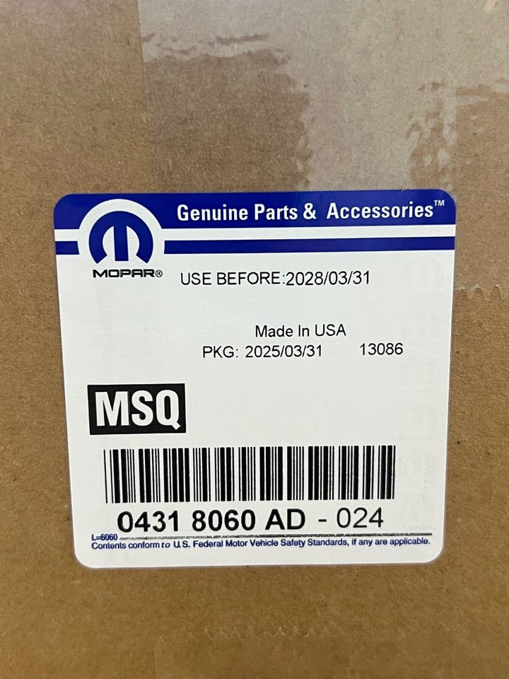 Jeep Dodge Chrysler Slip Additive Friction Modifier LUBRICANT MOPAR OEM ...