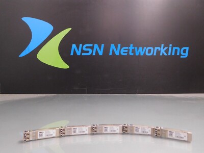 Lot 5x Genuine Dell WTRD1 SFP-10G-SR SFP+ 850nm GBIC Transceiver AFBR ...