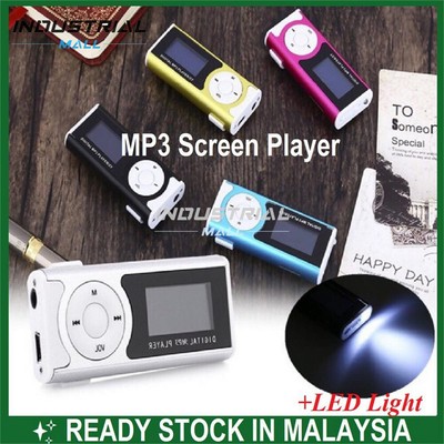 Small MP3 Player Music Player Build-in Speaker and Flashlight with 32GB ...