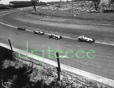 1952 INDY 500 Jim Rigsby & George Fonder - 4x5 Racing Negative | eBay