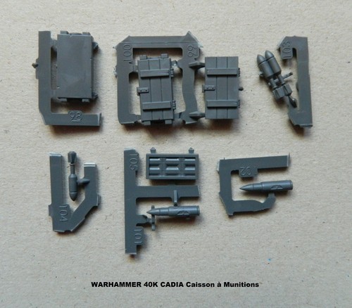 WARHAMMER 40K CADIA Caisson à Munitions | eBay
