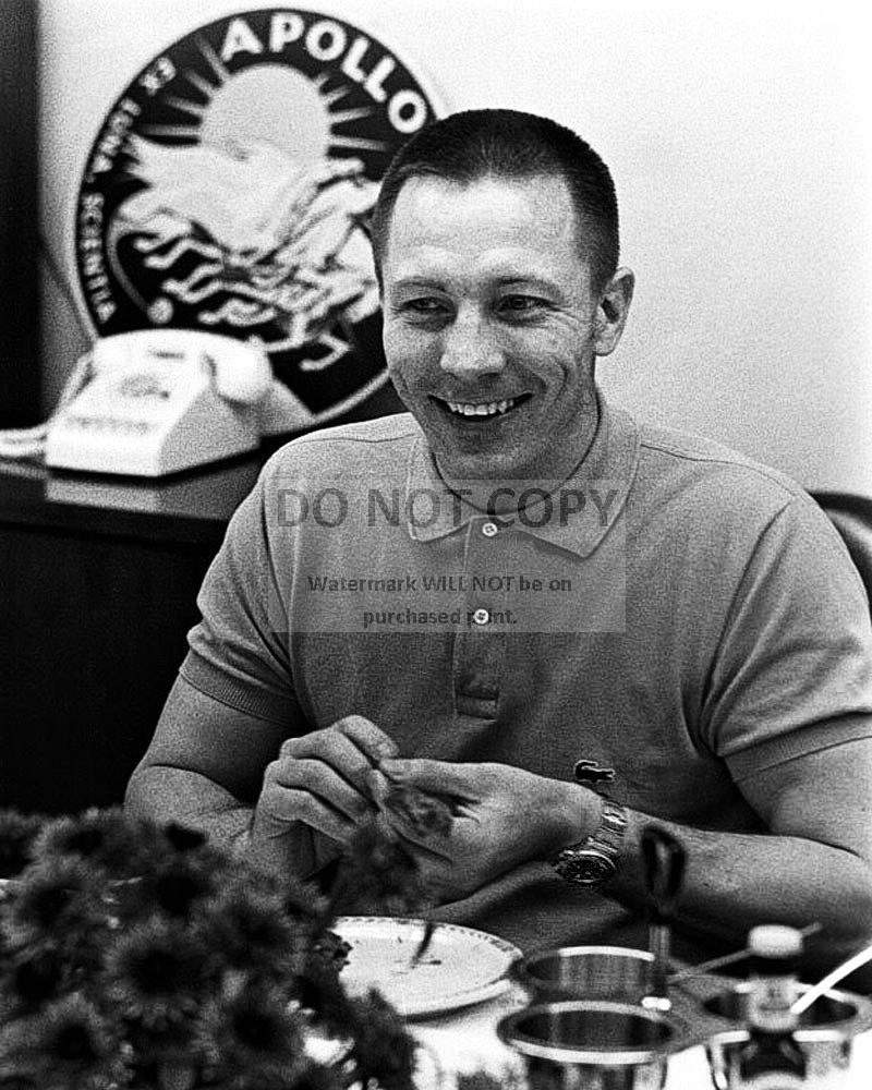 JACK SWIGERT APOLLO 13 ASTRONAUT AT LAUNCH-DAY BREAKFAST - 8X10 PHOTO ...
