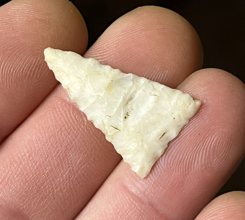 OUTSTANDING CAHOKIAN TRIANGLE POINT ILLINOIS AUTHENTIC ARROWHEAD ...