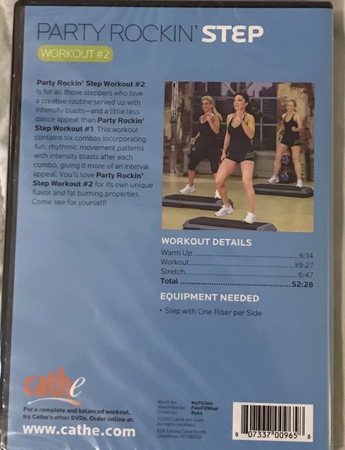 Party Rockin Step Workout # 2 Cathe Friedrich 2013 for sale online | eBay