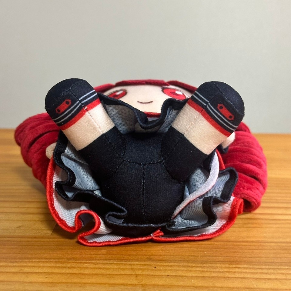 Kasane Teto Sitting BIG Plush Doll Stuffed Toy 20cm AHS Store Limited ...